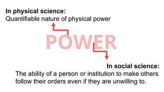 Nature, Forms, and Consequences of Power.pptx