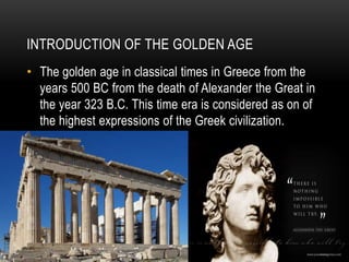 Power Point Golden Age | PPTX