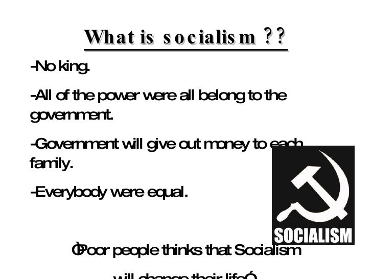 Infographic Definition Of Socialism What Is Socialism