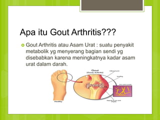 PP GOUT ARTHRITIS.pptx