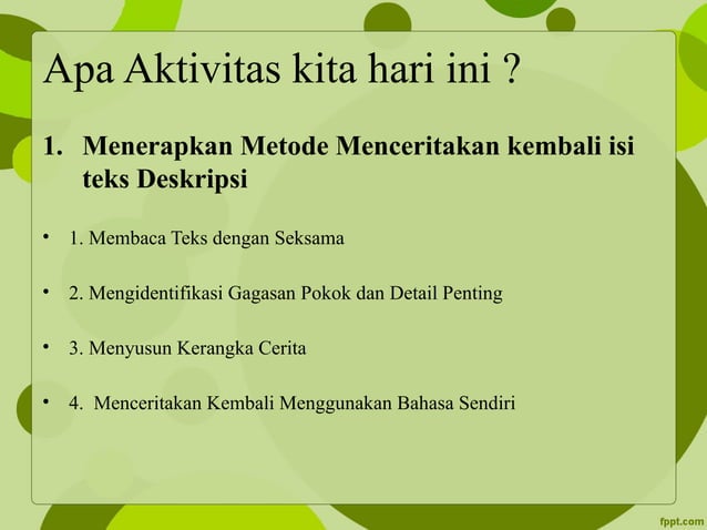 PPG PPT INDAH MENGENAI JENIS TEKS DESKRIPSI UNTUK PPG PILOTING TAHUN 2025.pptx