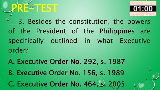 PPG Q3-W7D1- EXECUTIVE 1.pptx | Political Issues & policy | Politics