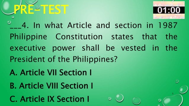PPG Q3-W7D1- EXECUTIVE 1.pptx | Political Issues & policy | Politics