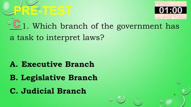 PPG Q3-W9D1-4- judiciary.pptx | Legal Services Industry | Industries
