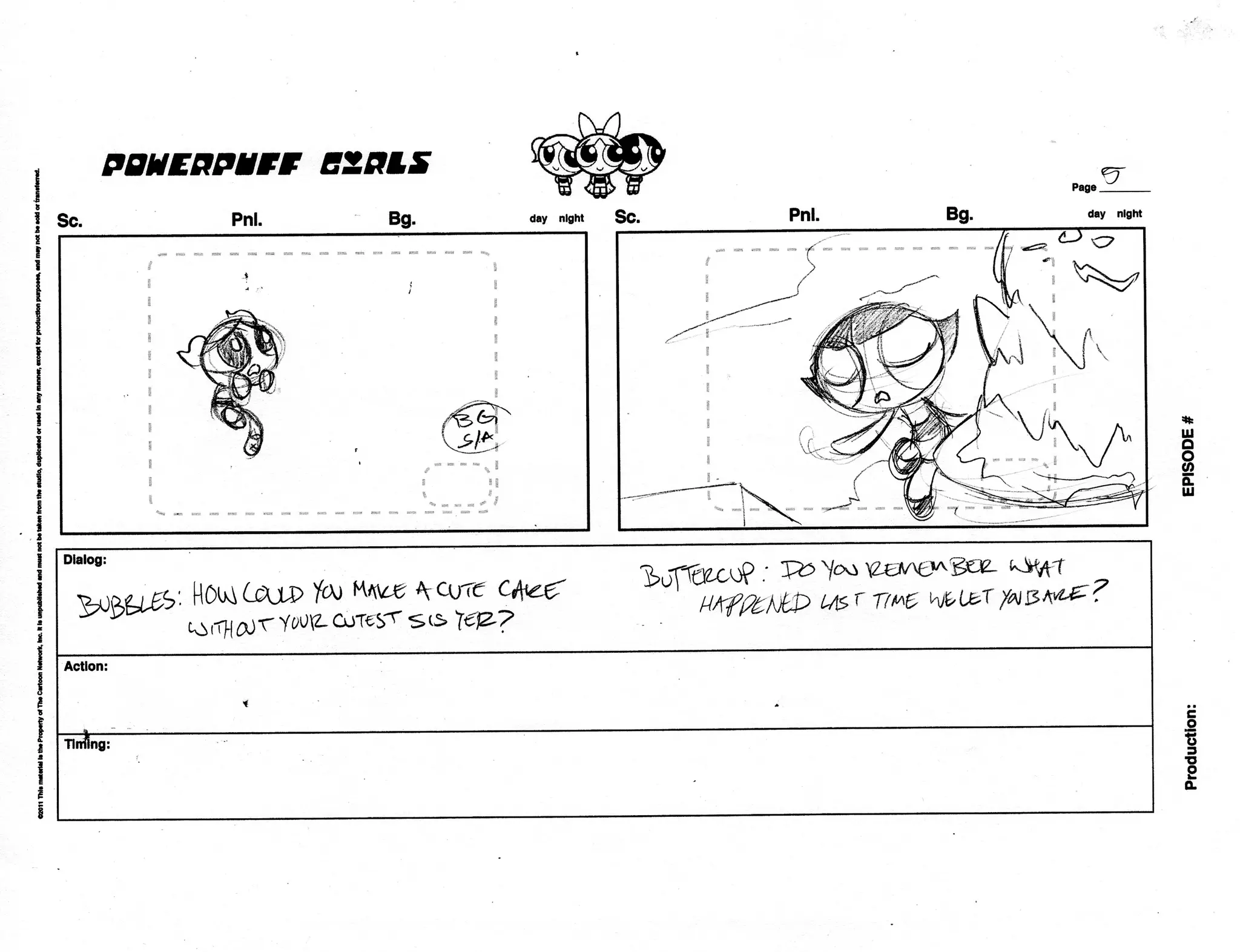 Powerpuff Girls Test | PDF