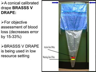 Medical management of Post Partum Haemorrhage | PPTX