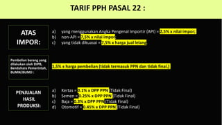 PPh 22, 23 dan 4 ayat (2) | PPTX