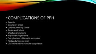Post Partum Haemorrhage (B-Lynch, Stepwise uterine devascularization ...