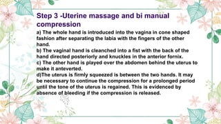 Nursing Management of Postpartum Haemorrhage by Devanshi | PPTX