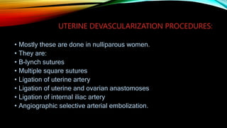 Postpartum hemorrhage | PPTX | Reproductive Health | Diseases and ...