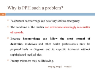 Post Partum H haemorrhage presentation.ppt