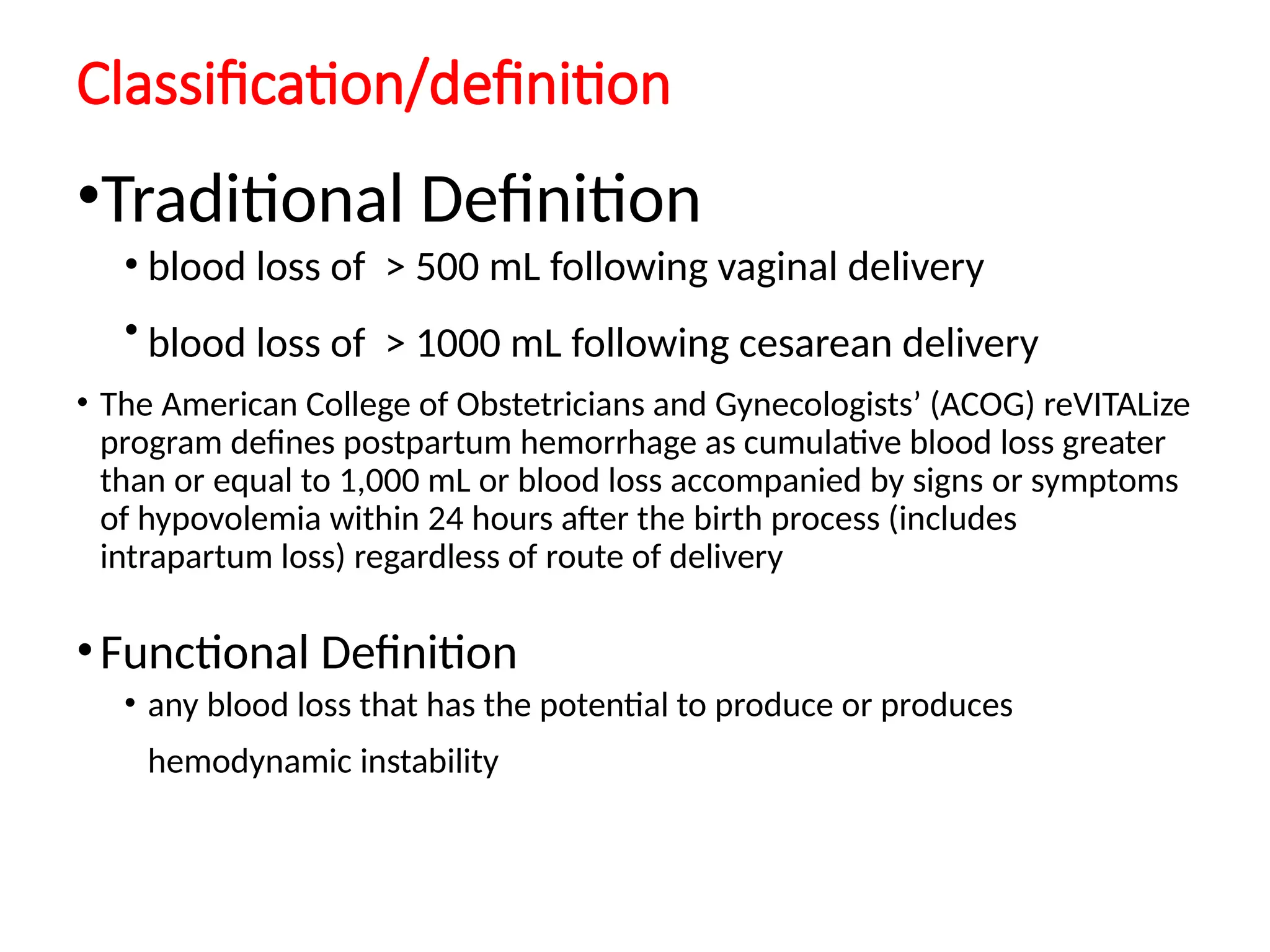 post partum hemorrhage notes .......... | PPTX