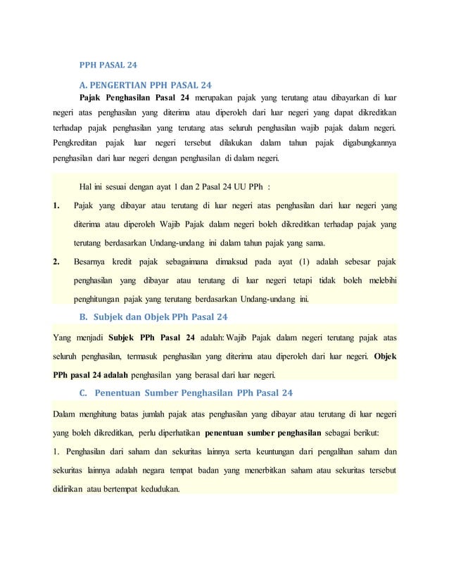 PPh PASAL 24 | DOCX