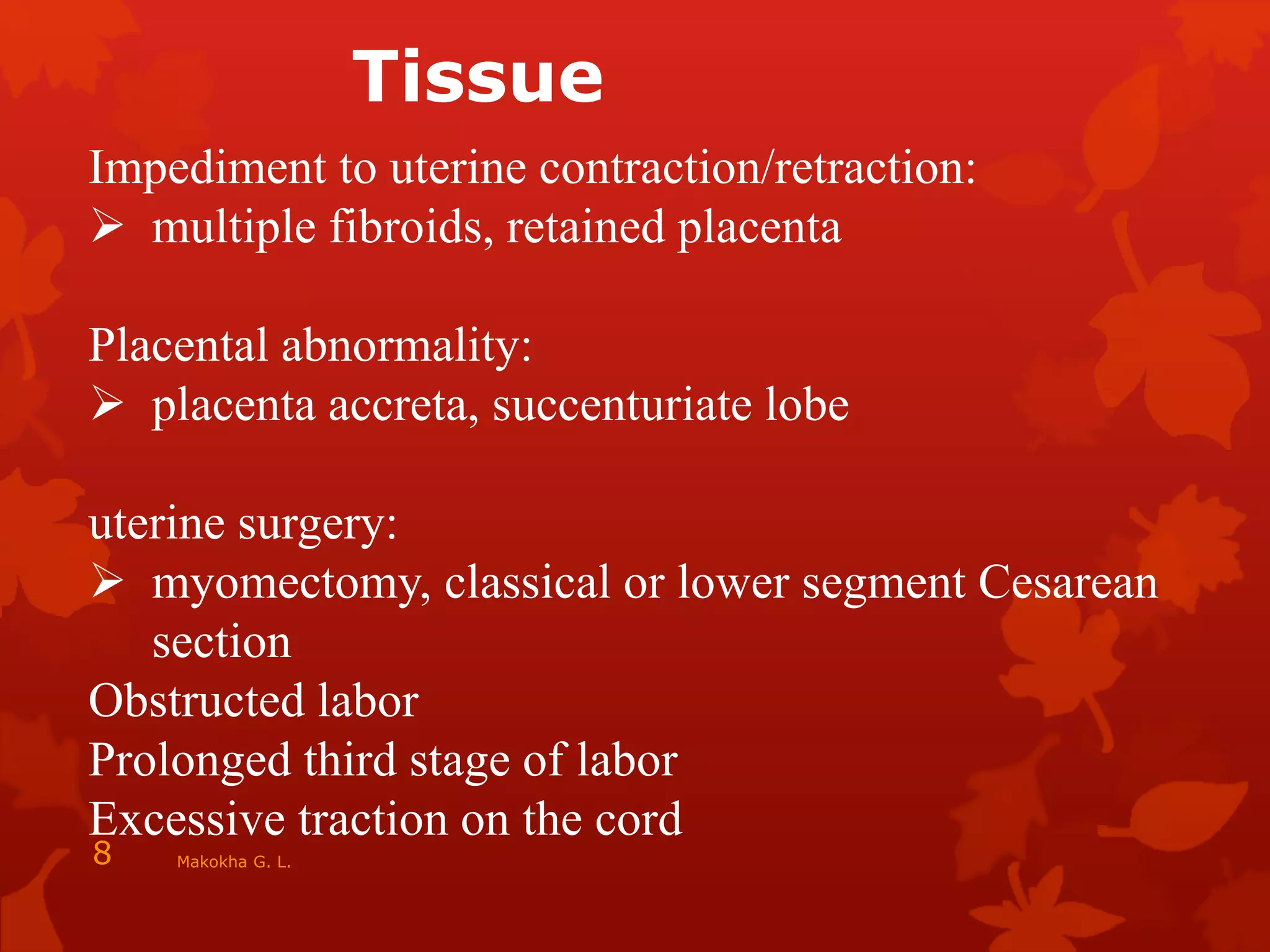 Pph diagnosis and management | PPTX