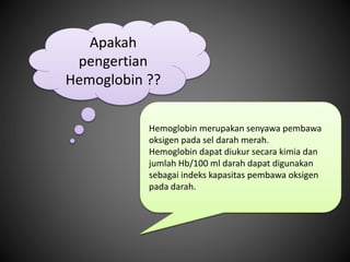 hemoglobin | PPTX