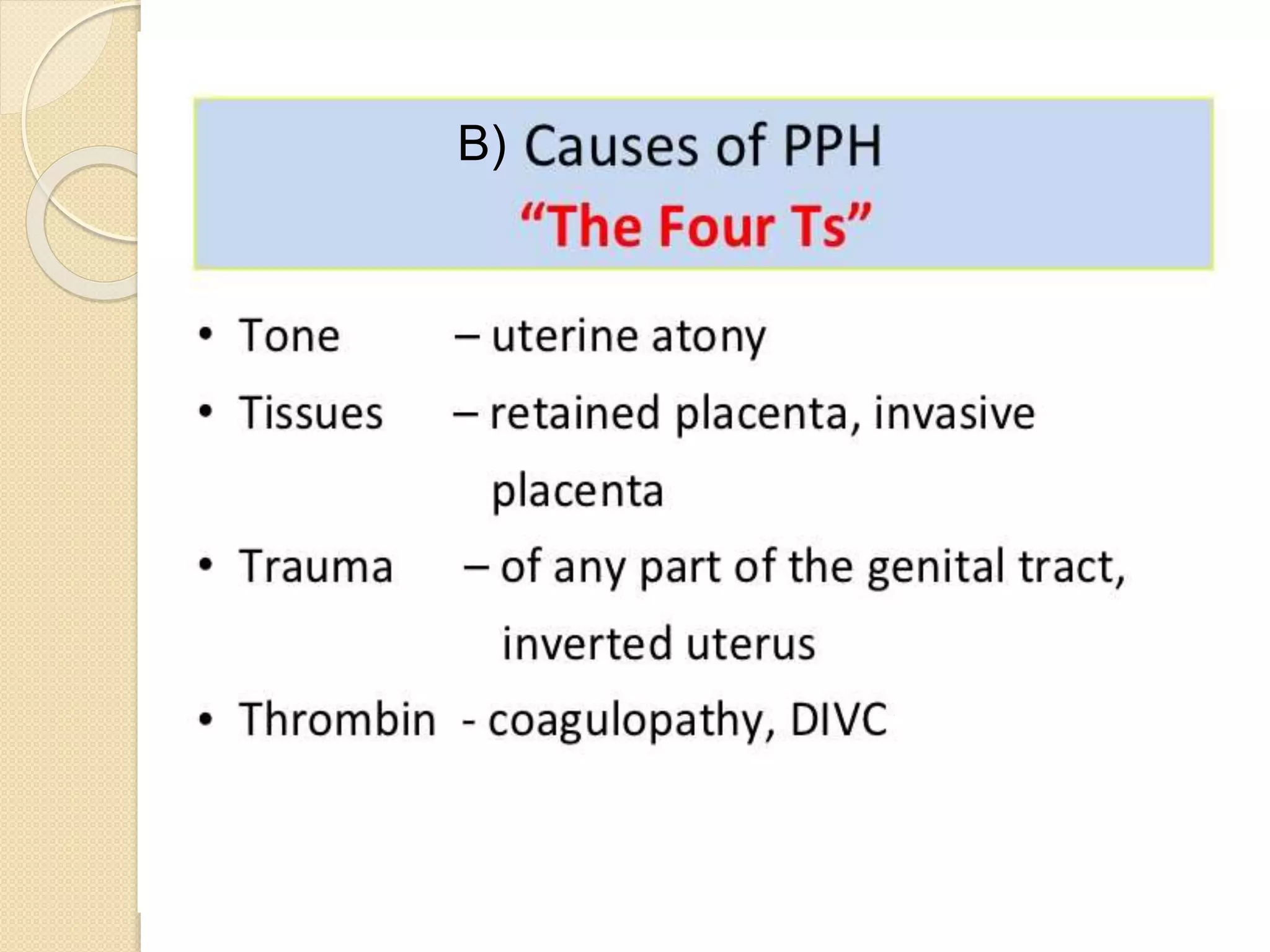 post partum haemorrhage | PPTX