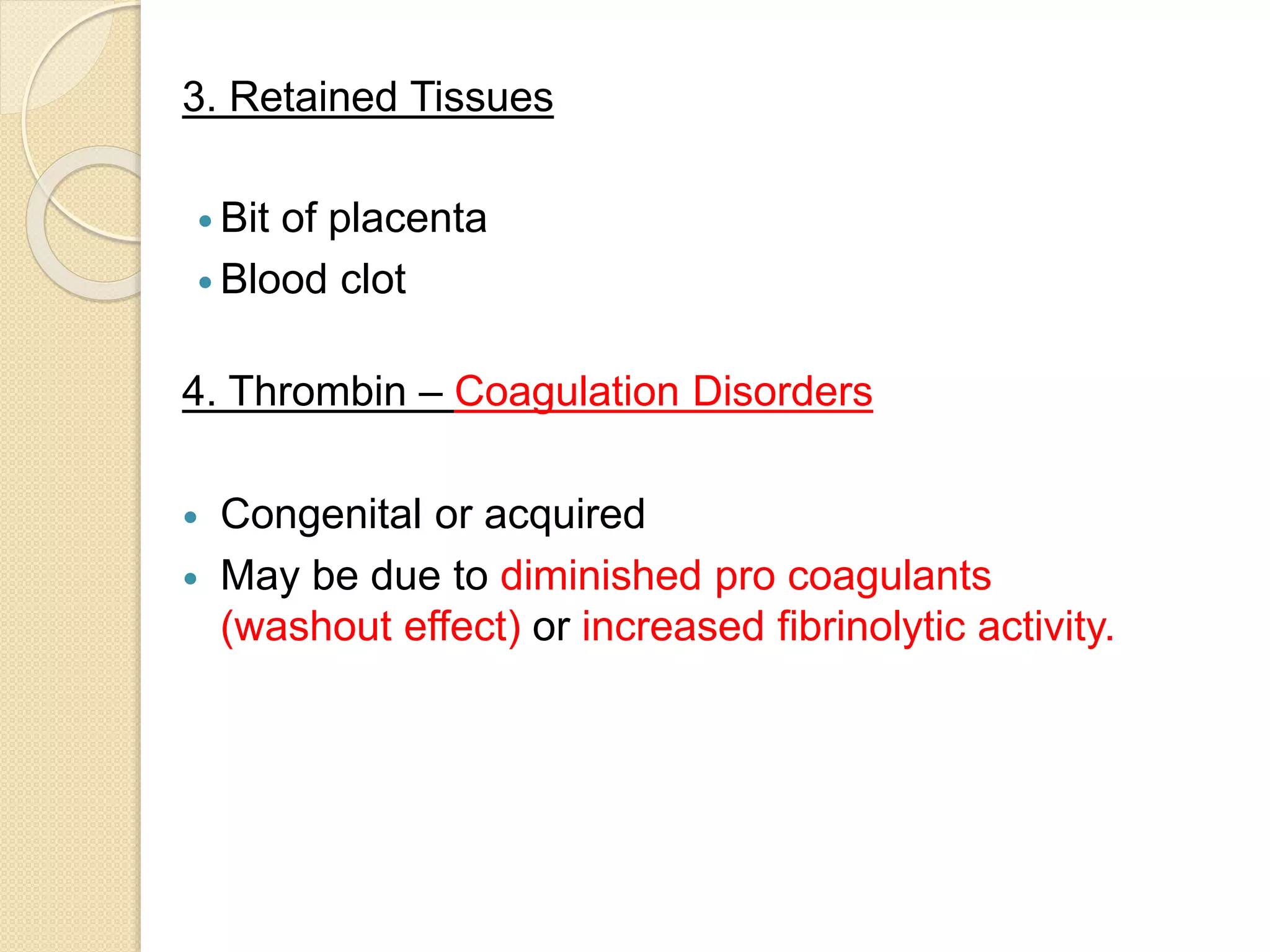 post partum haemorrhage | PPTX