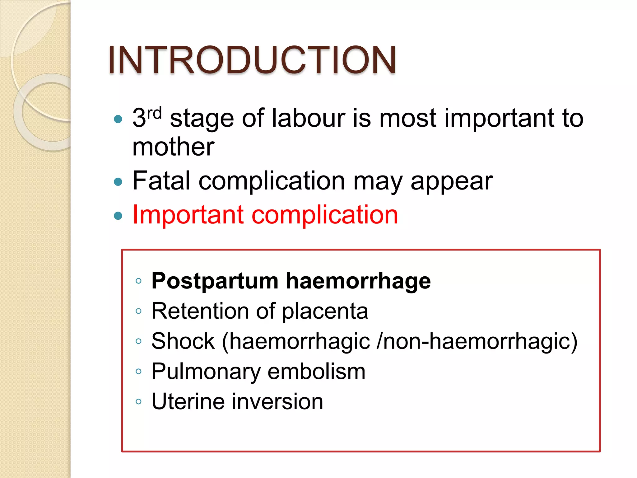 post partum haemorrhage | PPTX