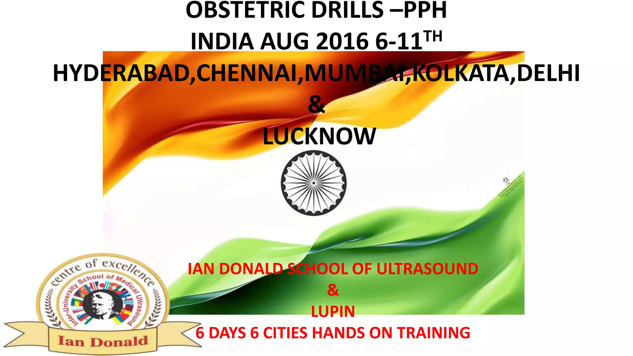 OBSTETRIC PPH DRILL | PPTX