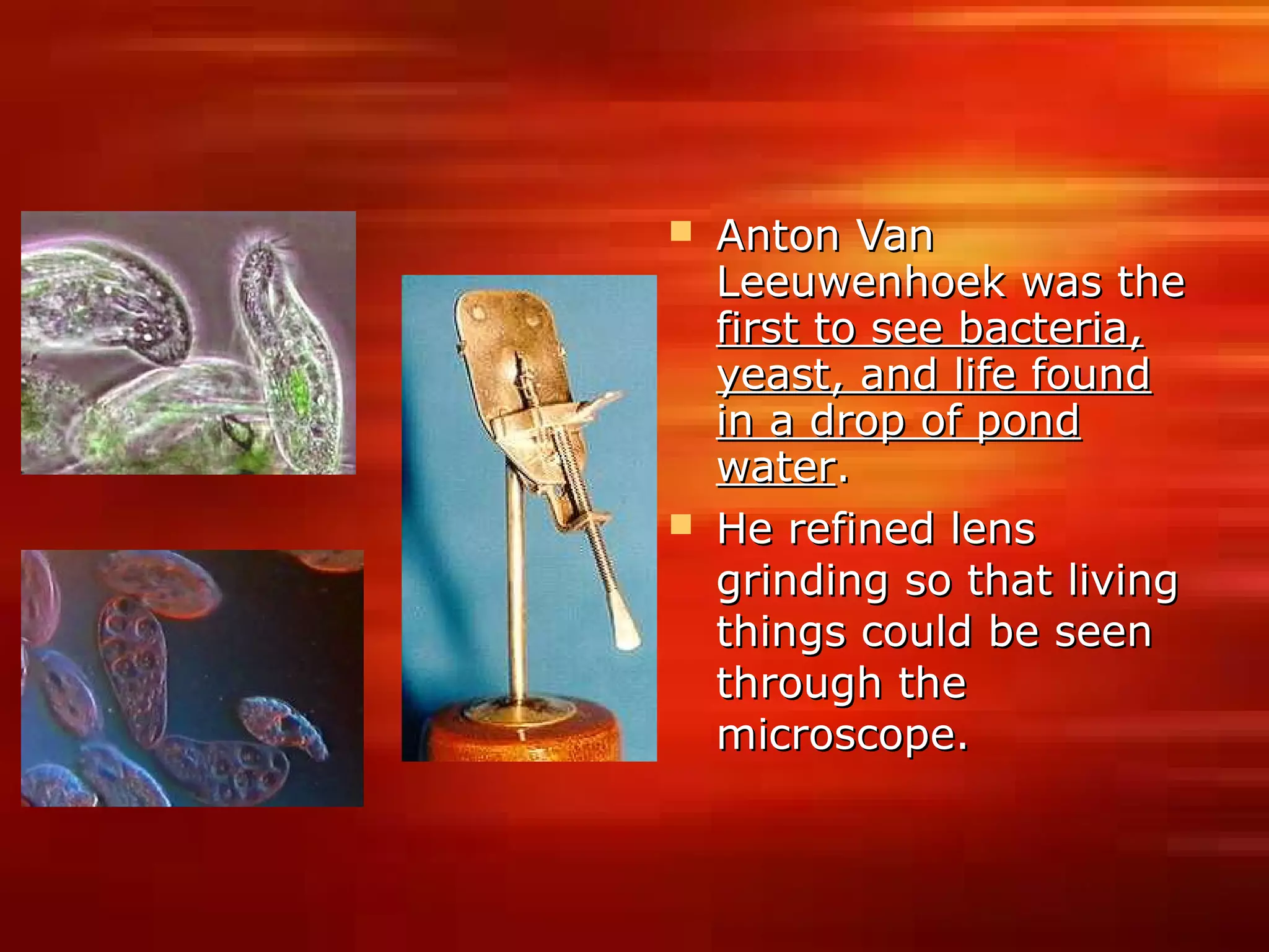 History of the Microscope | PPT