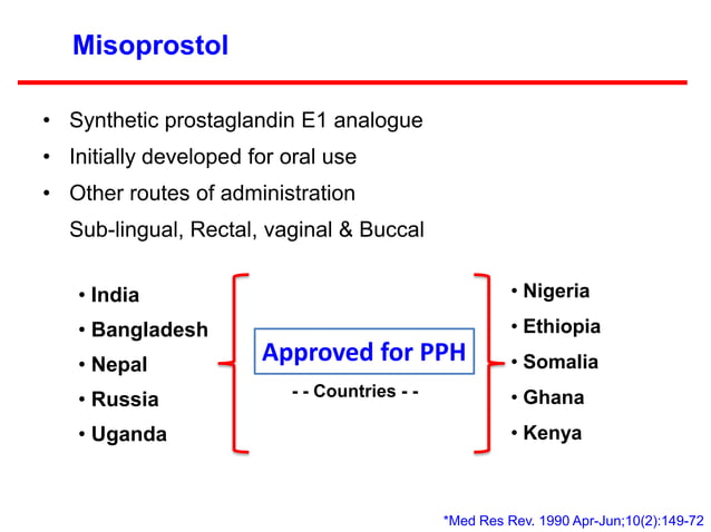 Management of Post-partum hemorrhage (PPH) | PPTX
