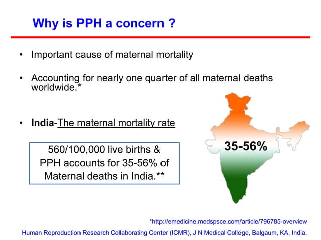 Management of Post-partum hemorrhage (PPH) | PPTX