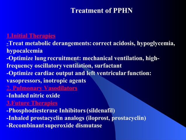 Pphn | PPT | Lung and Respiratory Health | Diseases and Conditions