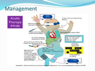 Persistent pulmonary hypertension | PPTX