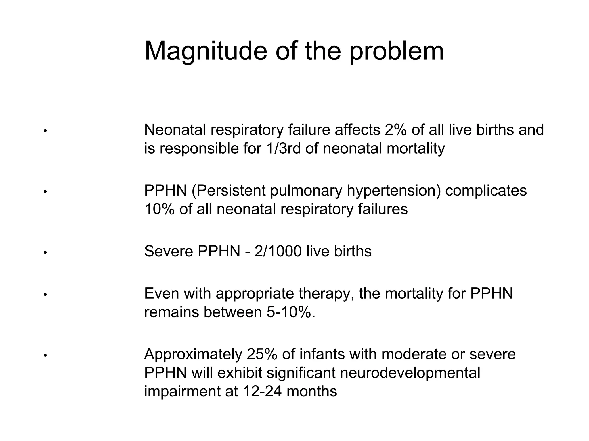 PPHN -pathophysiology and management | PPTX