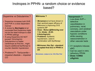 PPHN -pathophysiology and management | PPTX