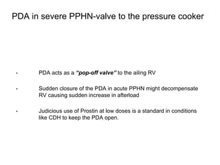 PPHN -pathophysiology and management | PPTX