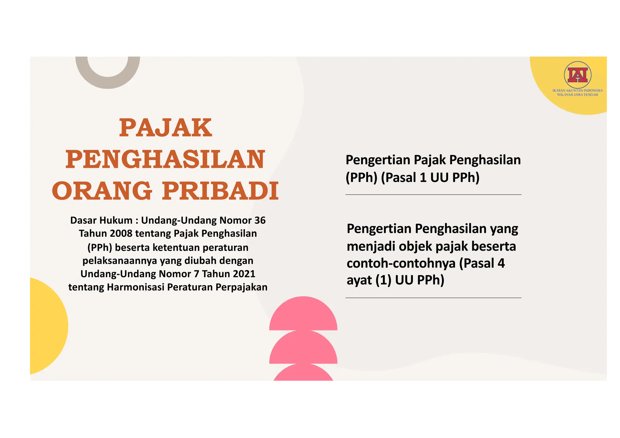 PPH ORANG PRIBADI SUBJEK OBJEK PAJAK 2024 .pdf