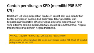 PERHITUNGAN PAJAK PENGHASILAN PASAL 15.pptx