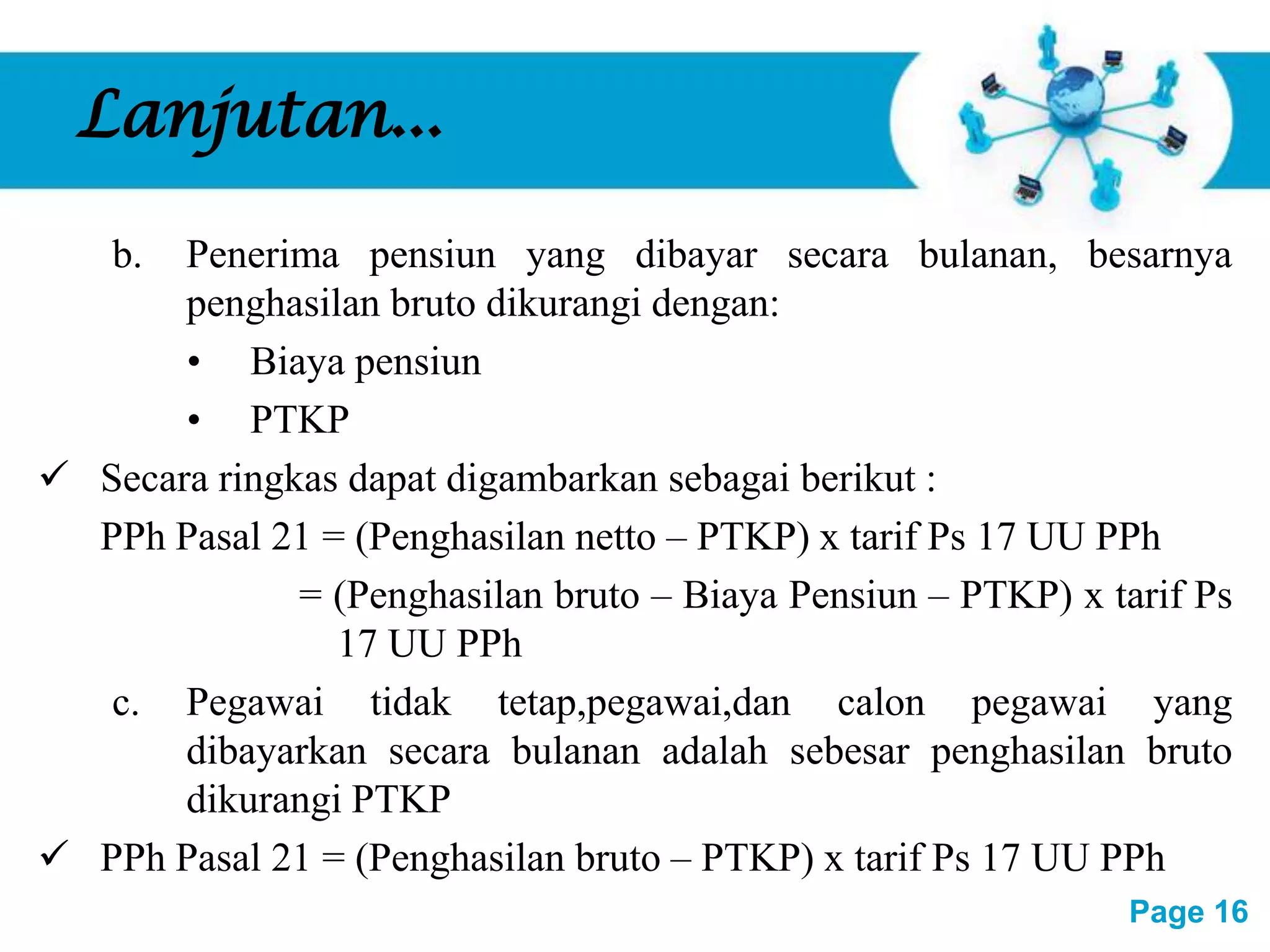 PPh Pasal 21 | PPTX