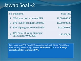 Materi Perpajakan Wajib PPh pasal 22.ppt