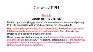 Management of Post Partum Hemorrhage (PPH)) | PPT