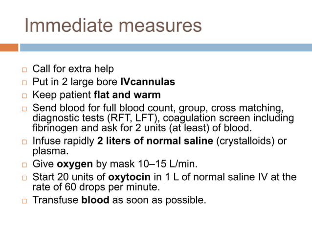pph.postpartumhemorrhage.gyne&Obstetrics | PPT