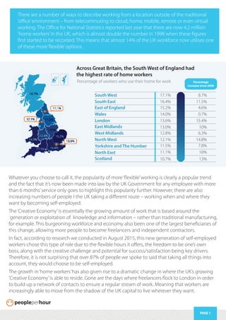 The Changing Place of Britain’s Workforce | PDF