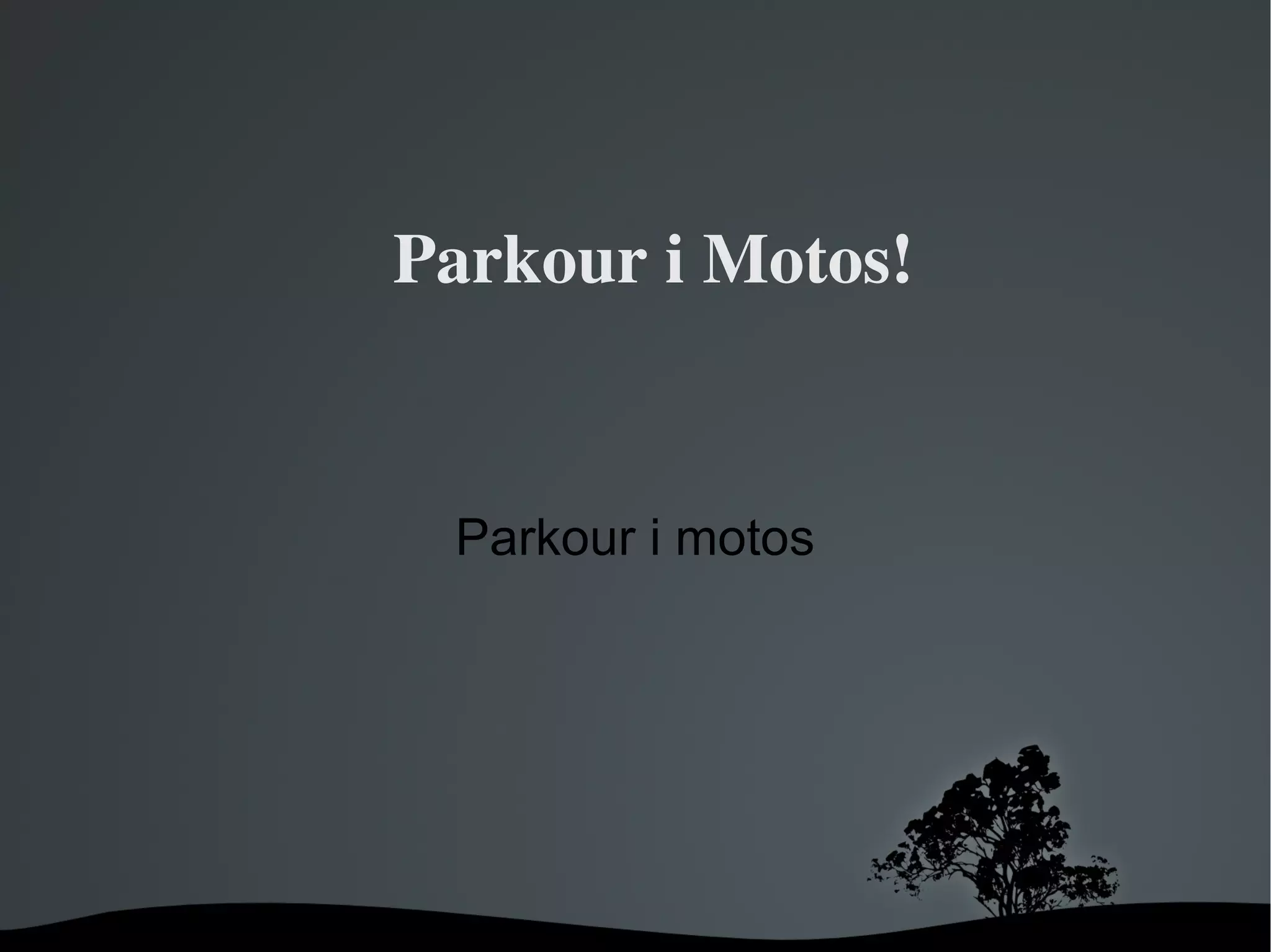 Parkour | PPT