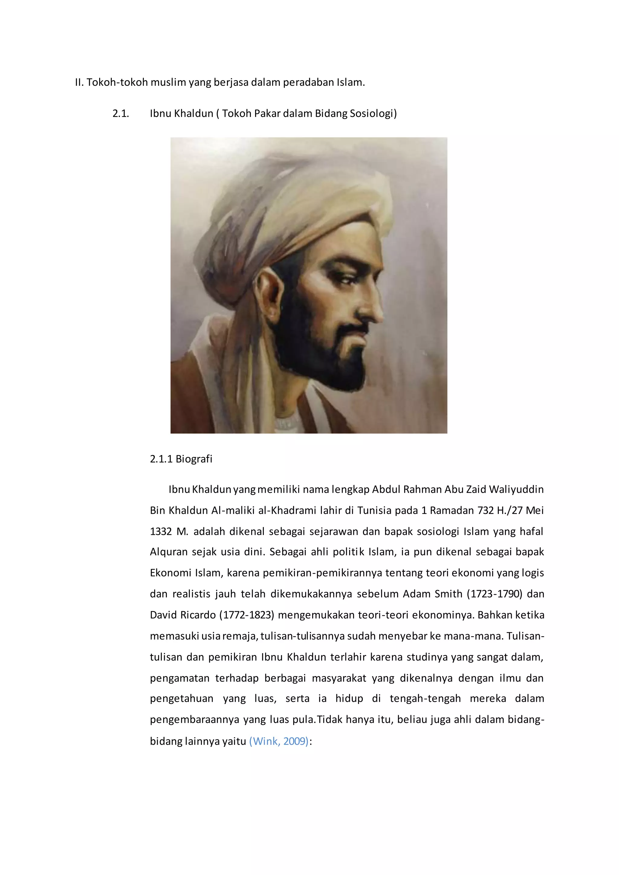 Tokoh Ilmuwan Muslim dalam Peradaban Islam | PDF