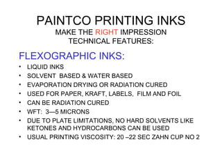Ppi intro to inks | PPT