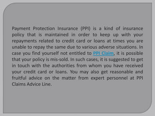 Ppi claim | PPTX