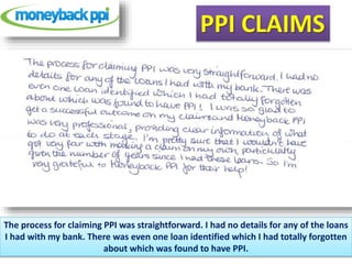 Ppi claims | PPT