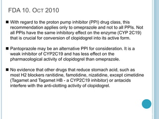 Ppi in cardiology | PPTX | Digestive Disorders | Diseases and Conditions