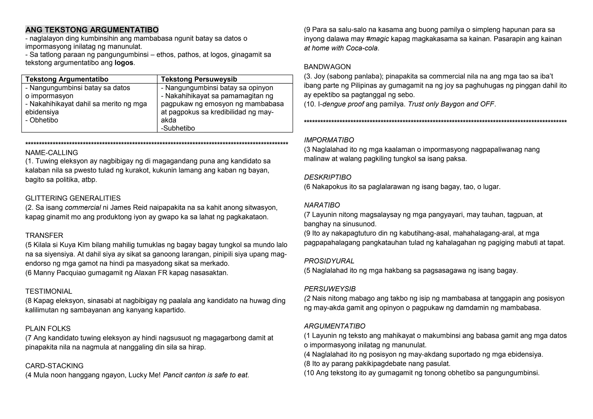 Pagbasa at Pagsusuri ng Iba't Ibang Teksto Tungo sa Pananaliksik ...