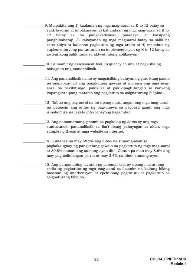PPIITTP_Q4_M1_Pagsusuri-ng-ilang-halimbawang-pananaliksik-sa-Filipino-batay-sa-layunin-gamit ...
