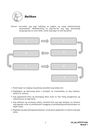 PPIITTP_Q4_M1_Pagsusuri-ng-ilang-halimbawang-pananaliksik-sa-Filipino ...