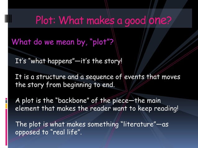 Power Point for PLOT | PPT