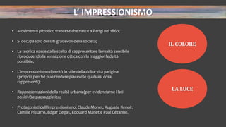 Powerpoint impressionismo. | PPTX