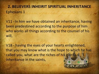 Our Godly inheritance | PPT